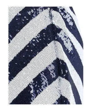 Ralph Lauren Sequined Chevron Skirt