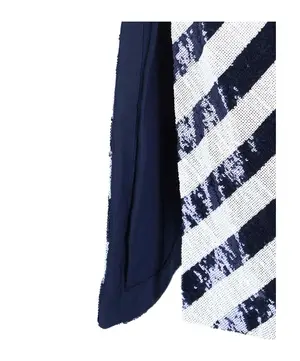 Ralph Lauren Sequined Chevron Skirt