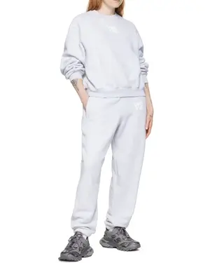 Alexander Wang Logo Printed Crewneck Sweatshirt