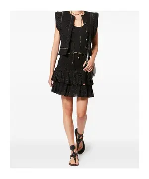 Isabel Marant Étoile Quilted Studded Vest