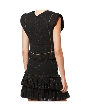 Isabel Marant Étoile Quilted Studded Vest
