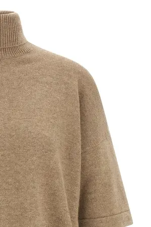Brunello Cucinelli Sequin-embellished High-neck Sweater