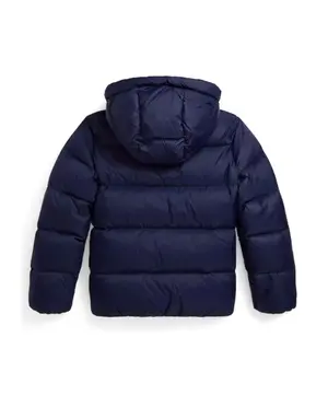 Ralph Lauren Long-sleeved Down Jacket With Detachable Hood