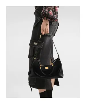 Dolce & Gabbana Logo Plaque Shoulder Bag