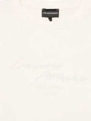 Emporio Armani Embroidered Logo Sweatshirt