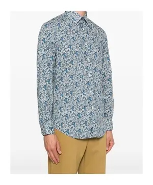 Paul Smith Printed Pattern Shirt - Gray