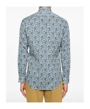 Paul Smith Printed Pattern Shirt - Gray
