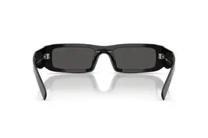 Prada Rectangle Frame Sunglasses - Black