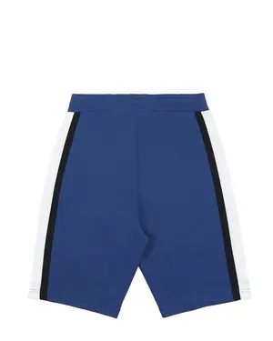 EA7 Elastic Waist Side Stripe Shorts