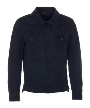 TOM FORD Long Sleeved Buttoned Jacket - Black