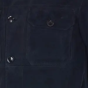 TOM FORD Long Sleeved Buttoned Jacket - Black