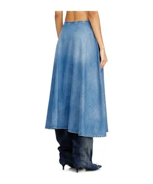 DIESEL® De-annie S3 Fluid Denim Skirt
