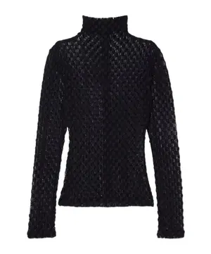 RÓHE Long-sleeved High Neck Top