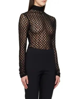 RÓHE Long-sleeved High Neck Top