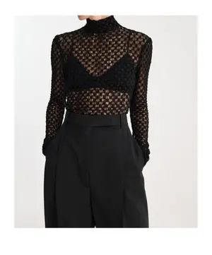 RÓHE Long-sleeved High Neck Top