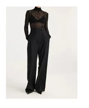 RÓHE Long-sleeved High Neck Top