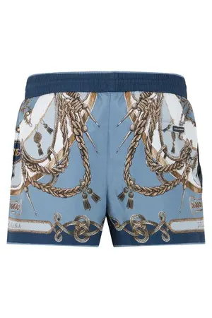 Dolce & Gabbana Graphic-print Swim Shorts