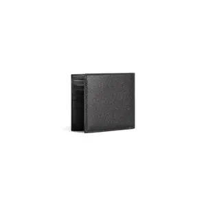 Balenciaga Passport Square Bifold Wallet - Black