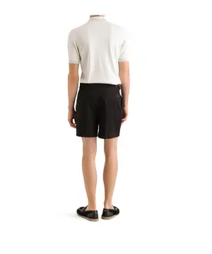 Dolce & Gabbana Dolce Gabbana Silk Short-sleeve Polo Shirt - White