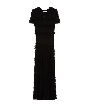 Max Mara Grazia Knit Dress With Tassels