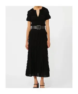 Max Mara Grazia Knit Dress With Tassels