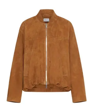 Marella Suede Blouson Jacket