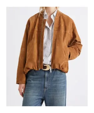 Marella Suede Blouson Jacket