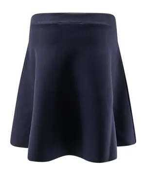 Max Mara Cotton And Viscose Crêpe Miniskirt