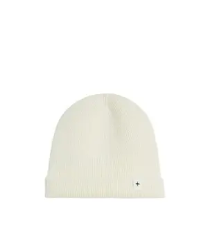 JIL SANDER Ribbed Knit Beanie - Cloud