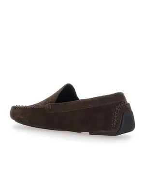 THE ROW Round-toe Slip-on Loafers - Brown