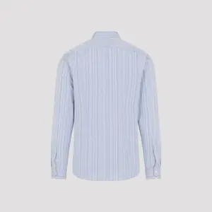 Paul Smith Striped Long-sleeve Shirt - Blue