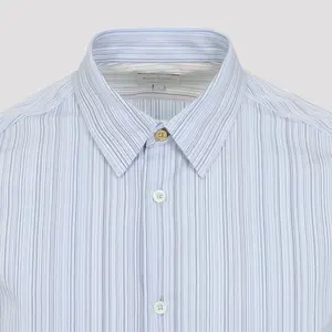 Paul Smith Striped Long-sleeve Shirt - Blue