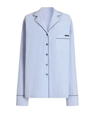 Dolce & Gabbana Striped Long Sleeve Shirt - Multi-color