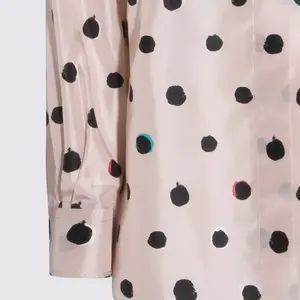 Fendi Falena Dots Printed Long Sleeved Shirt