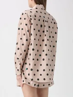 Fendi Falena Dots Printed Long Sleeved Shirt