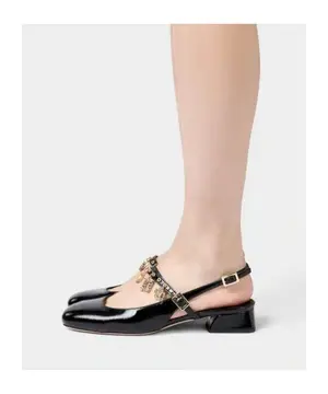 ROGER VIVIER Très Vivier Slingback Mary Janes