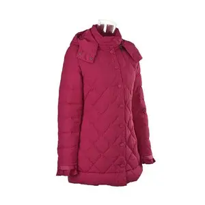 Emporio Armani Quilted Hooded Down Jacket