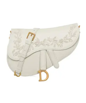 Dior Small Saddle Bag With Chain