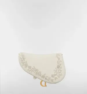 Dior Small Saddle Bag With Chain