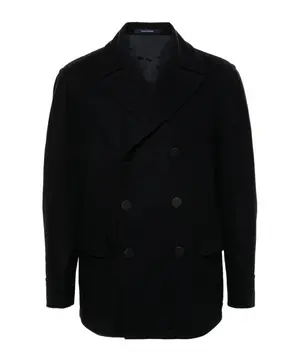 Tagliatore Double-breasted Peaked Lapel Casual Jacket