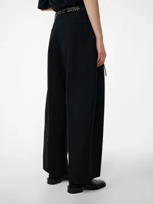 Studio Nicholson Minos Pleated Trousers - Black