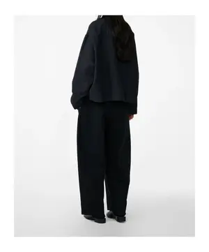 Studio Nicholson Minos Pleated Trousers - Black