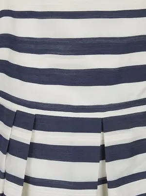 Ralph Lauren Striped Strappy Midi Dress