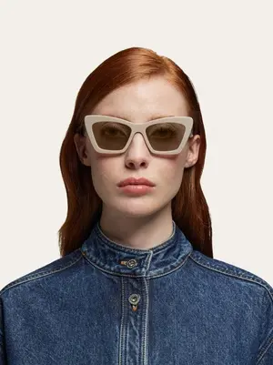 FERRAGAMO Cat Eye Sunglasses