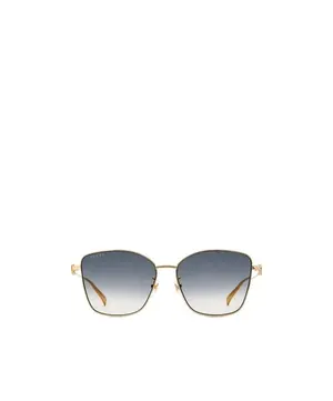 Gucci Specialized Fit Butterfly Sunglasses - Gray