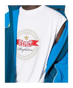 Martine Rose Zip Up Jacket With Logo Detail