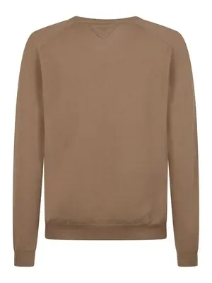 Prada Long-sleeved V-neck Sweater