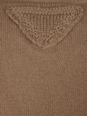 Prada Long-sleeved V-neck Sweater