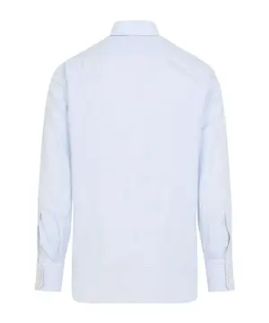 TOM FORD Long Sleeve Buttoned Shirt - Blue