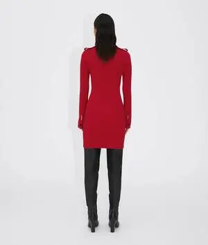 Bottega Veneta Cut-out Triangle Fitted Dress